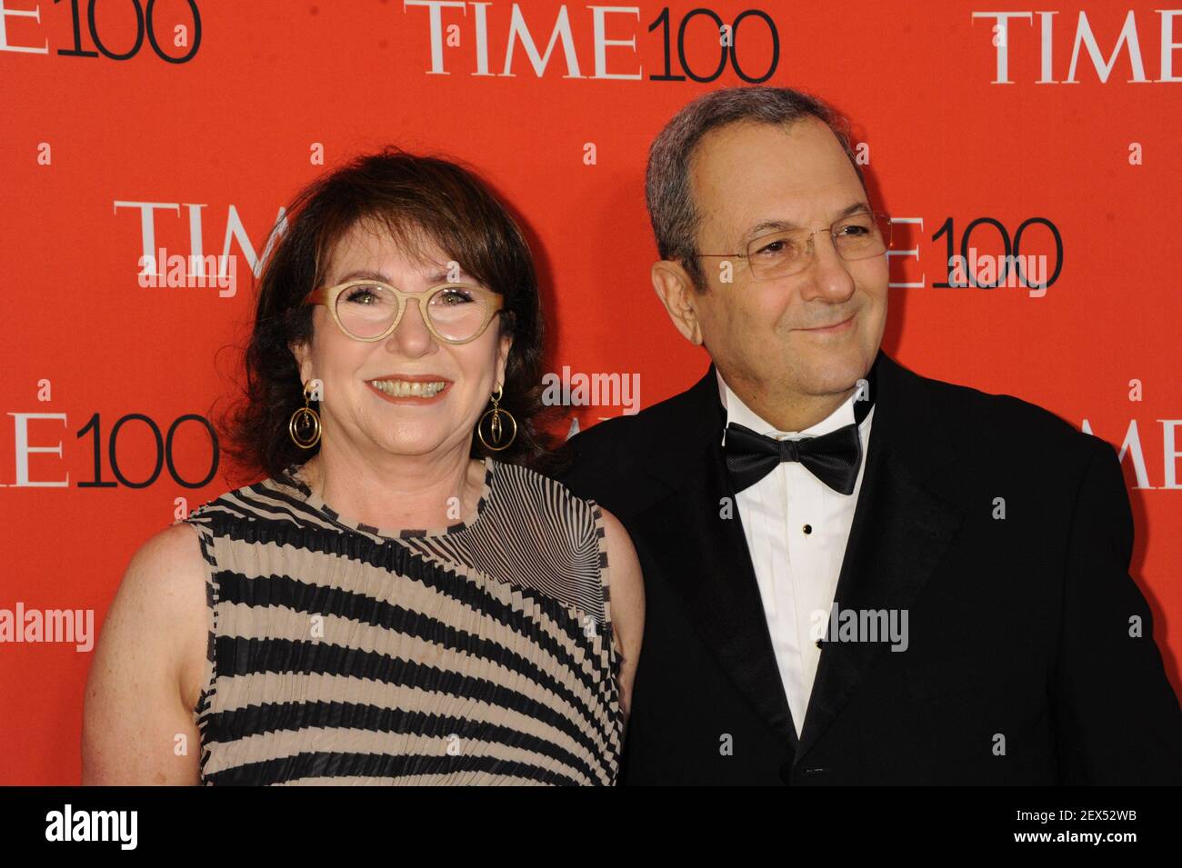 Nili Priel, Ehud Barak arrives to the 2015 Time 100 Gala Celebrating ...