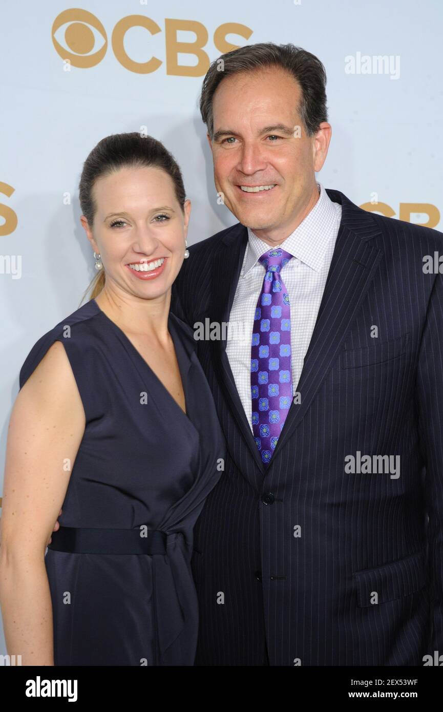 Jim Nantz during the CBS Upfront After Party, held in a tent on Lincoln ...