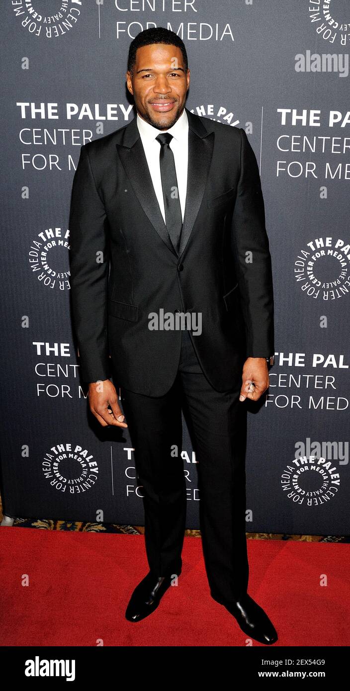NFL legend and TV personality Michael Strahan attends The Paley Center ...