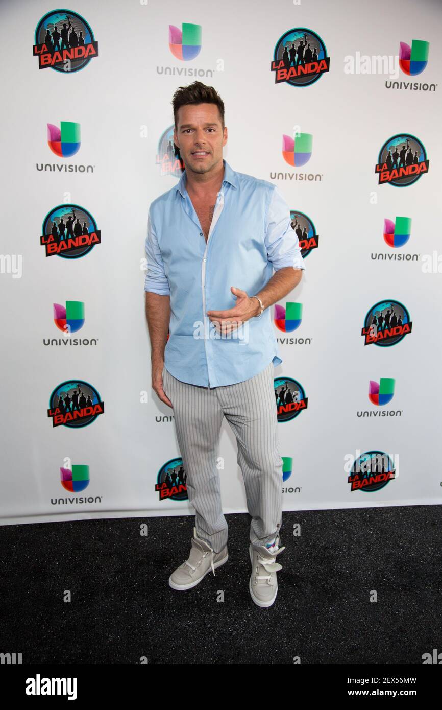 MIAMI BEACH, FLORIDA-MAY 14: Ricky Martin poses for a photo during 'La ...