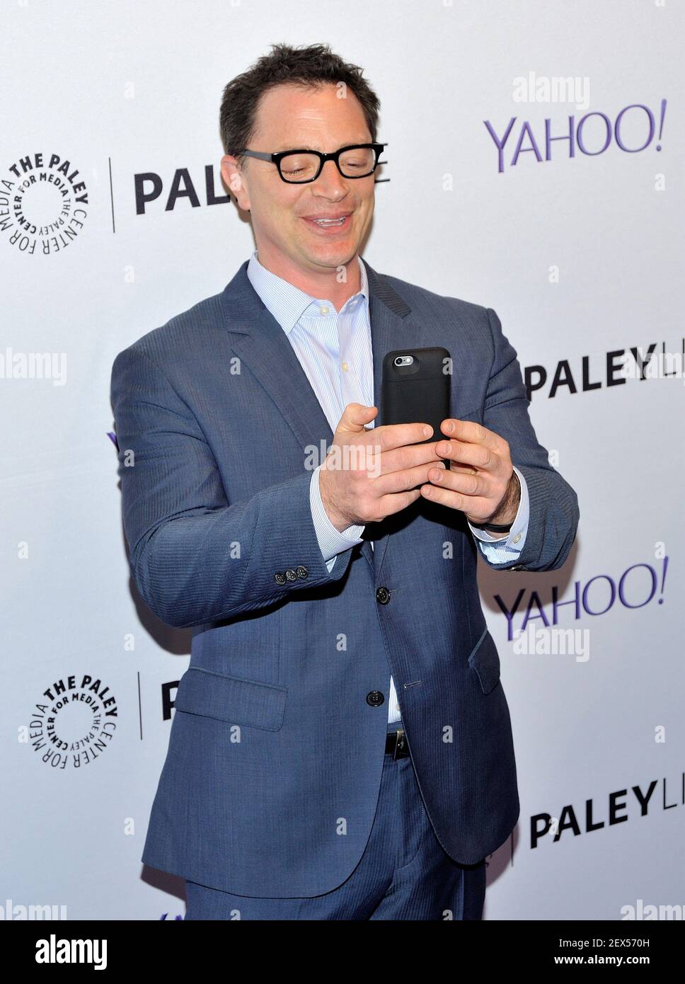 Actor Joshua Malina attends The Paley Center panel discussion with the ...