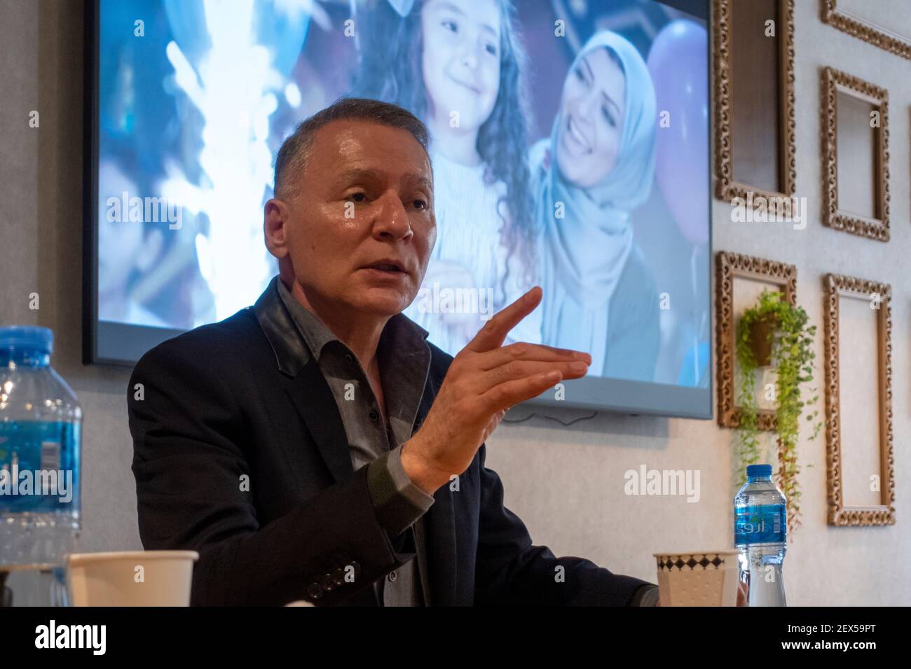 Bashar Masri, founder of the Palestinian city of Rawabi and CEO of ...