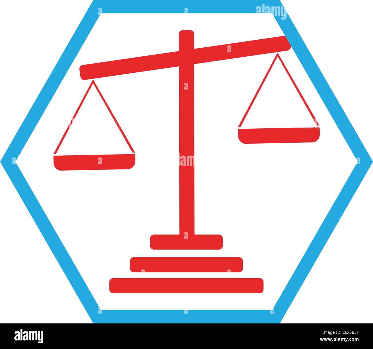 justice law Logo Template vector illsutration design Stock Vector Image ...