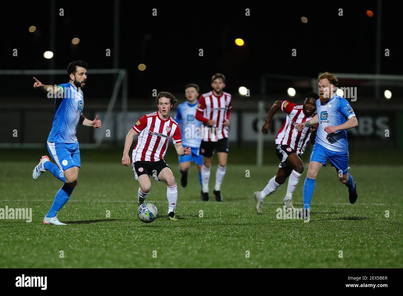 WILL FITZGERALD (Derry City) during a pre-season fixture between Derry ...