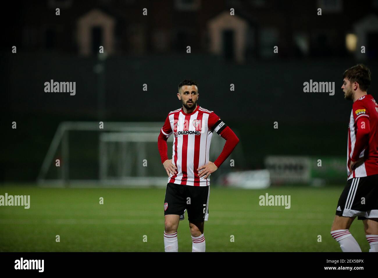 DANIEL LAFFERTY (Derry City) during a pre-season fixture between Derry ...