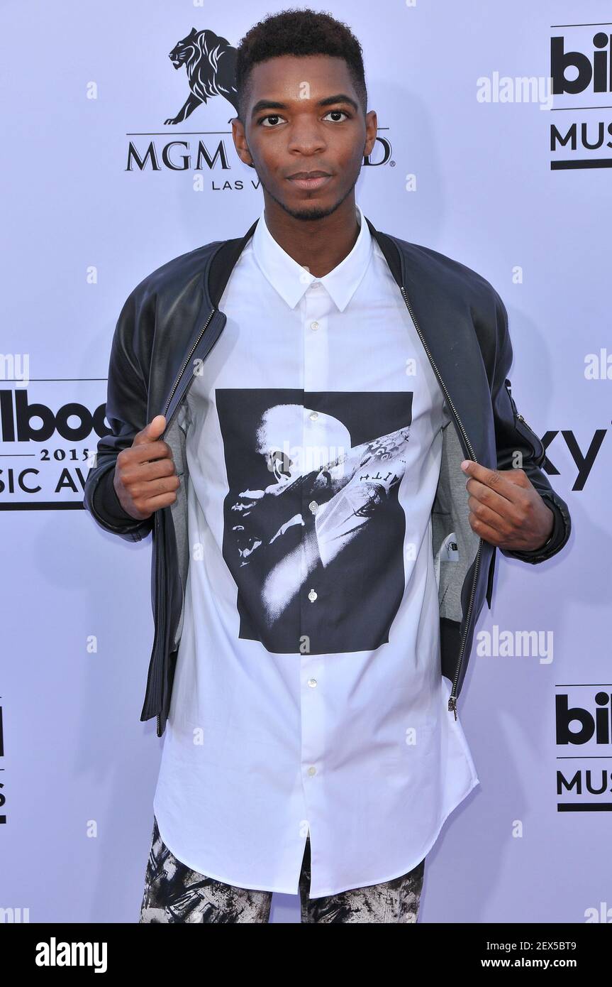 Kingsley arrives at the 2015 Billboard Music Awards held at the MGM ...