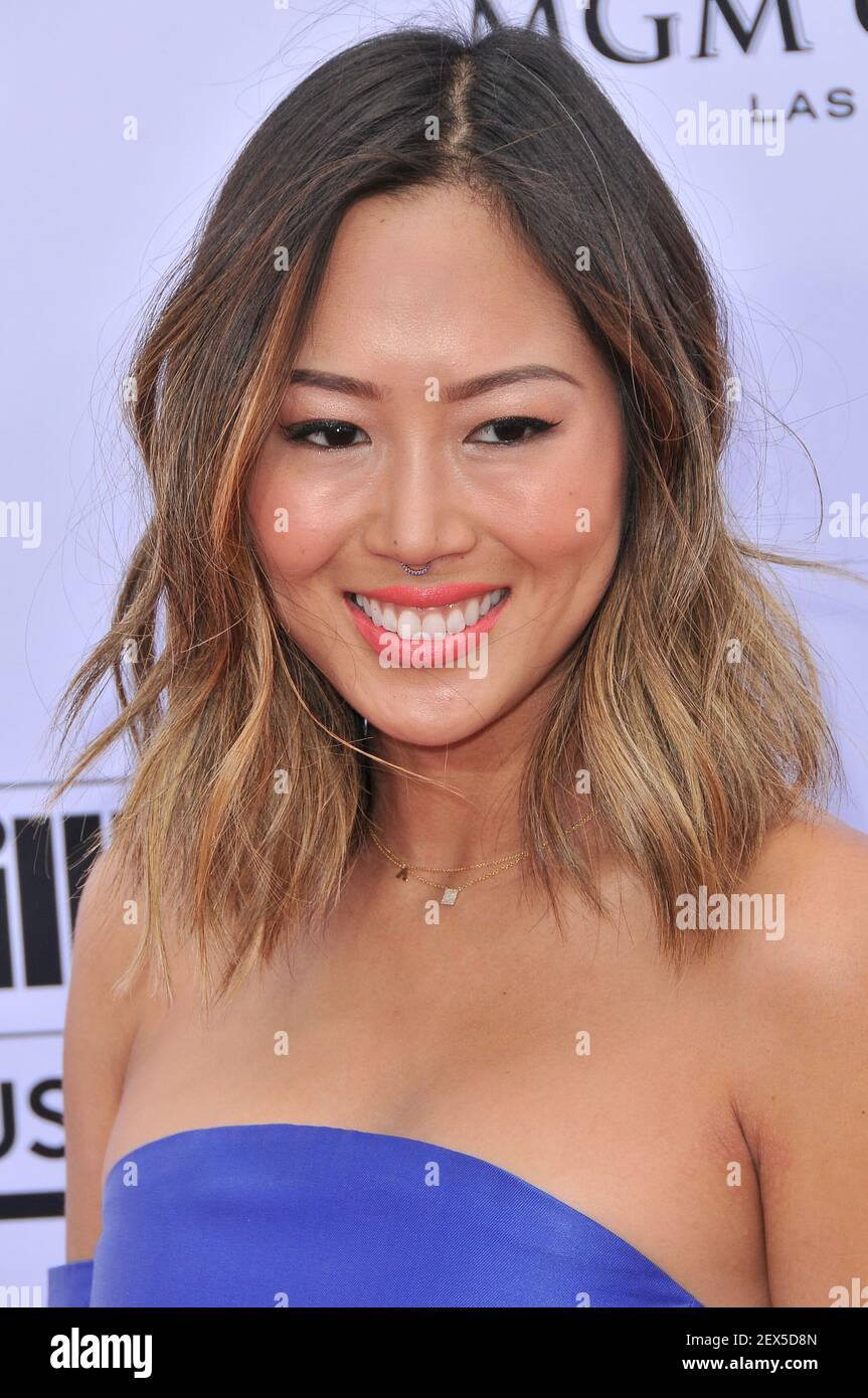 Aimee Song arrives at the 2015 Billboard Music Awards held at the MGM ...