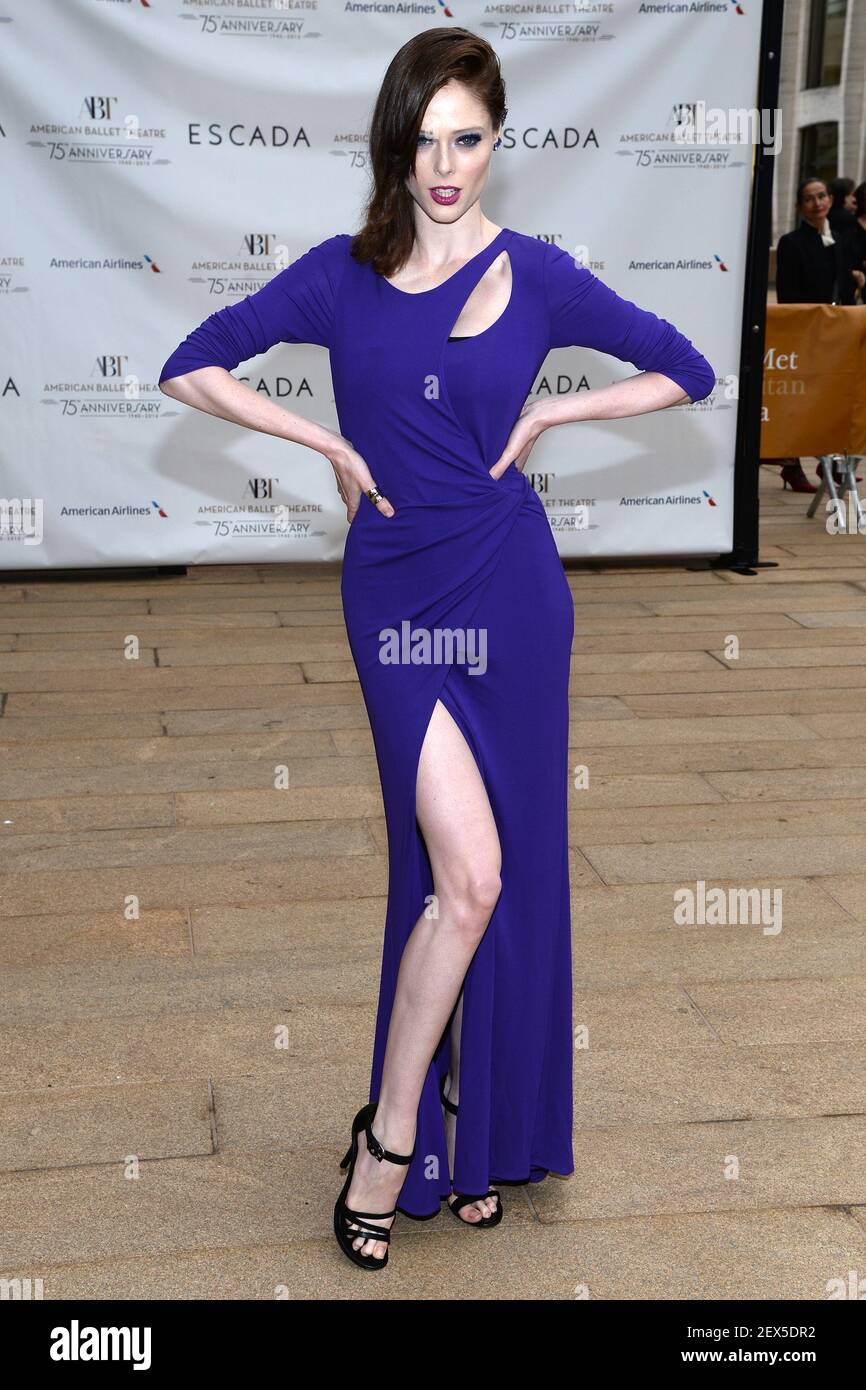 Model Coco Rocha attends the American Ballet Theatre's 75th Anniversary ...