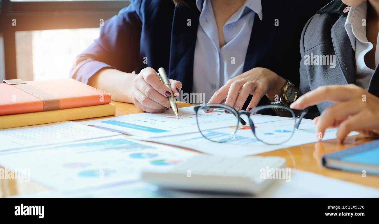 Two accountant discussion analysis sharing calculations about the ...