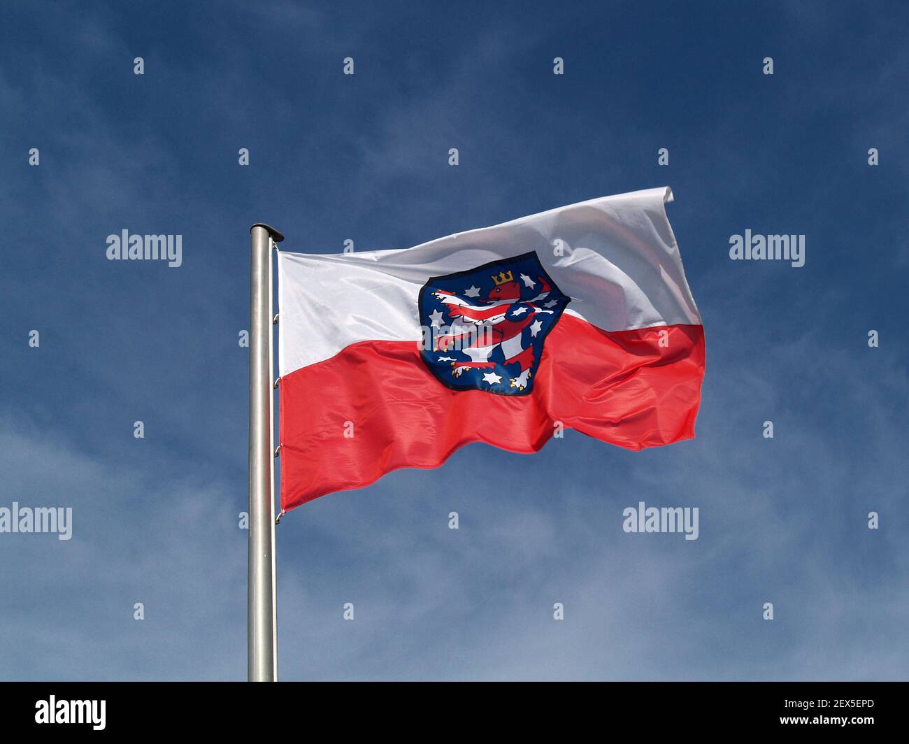 Thuringia flag hi-res stock photography and images - Alamy
