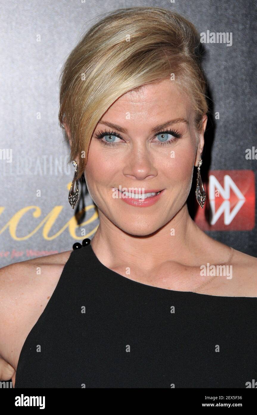 Alison Sweeney arrives at the 40th Anniversary Gracies Awards held at ...