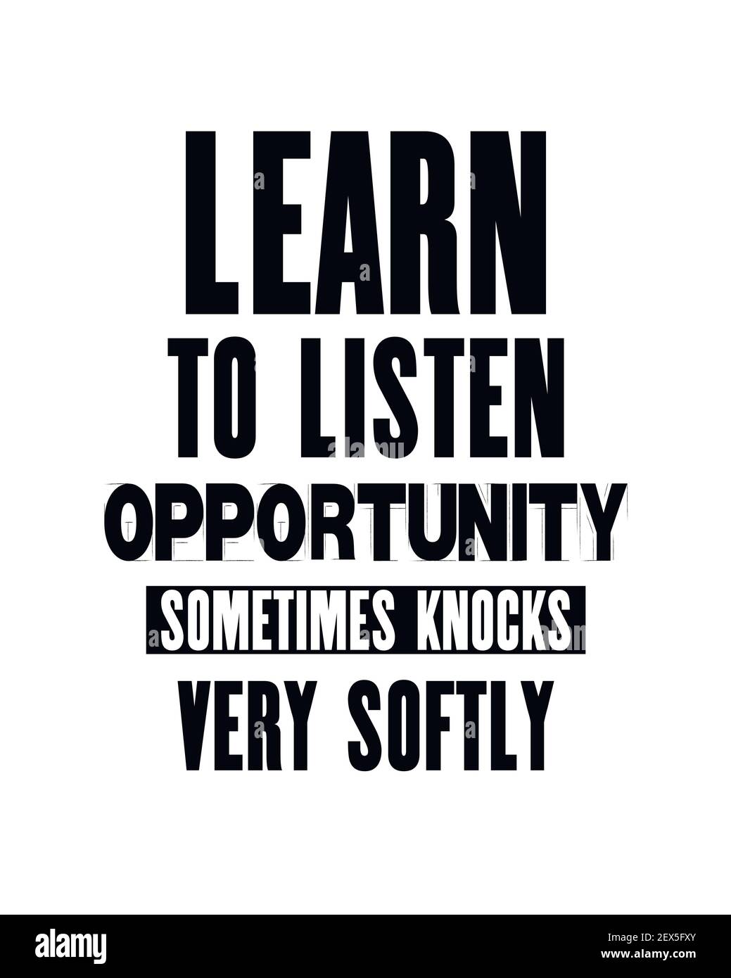 Opportunity Knocks Poster