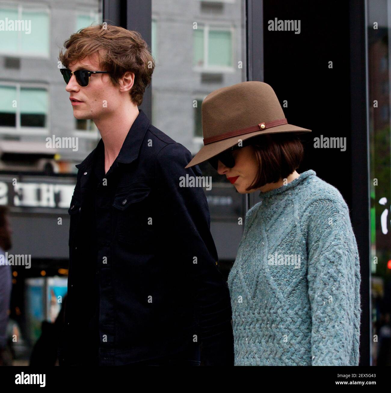 Actress Dakota Johnson And Matthew Hitt In NYC's SoHo on May 20, 2015 ...