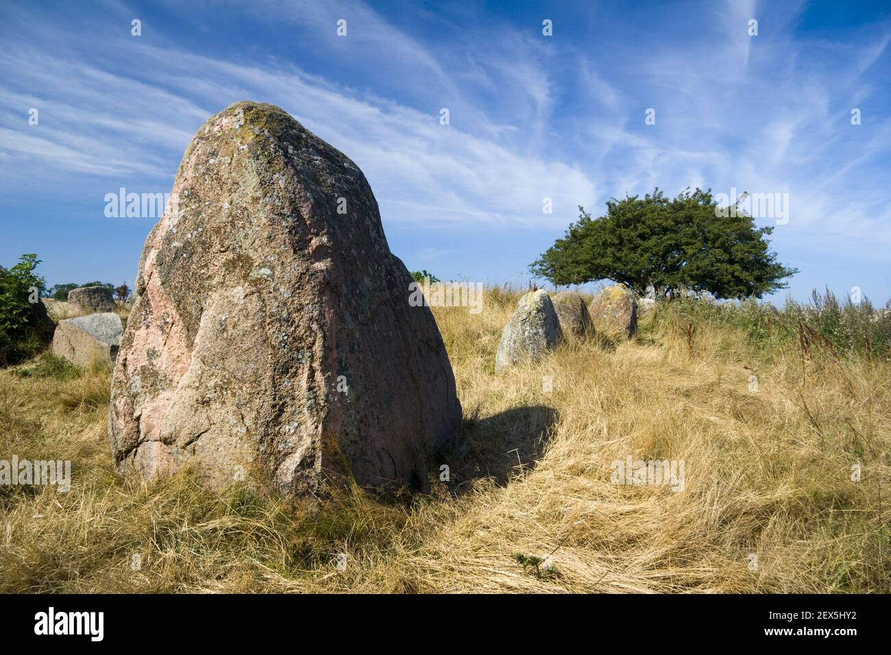 Barrows Giant Mound Stock Photo - Alamy