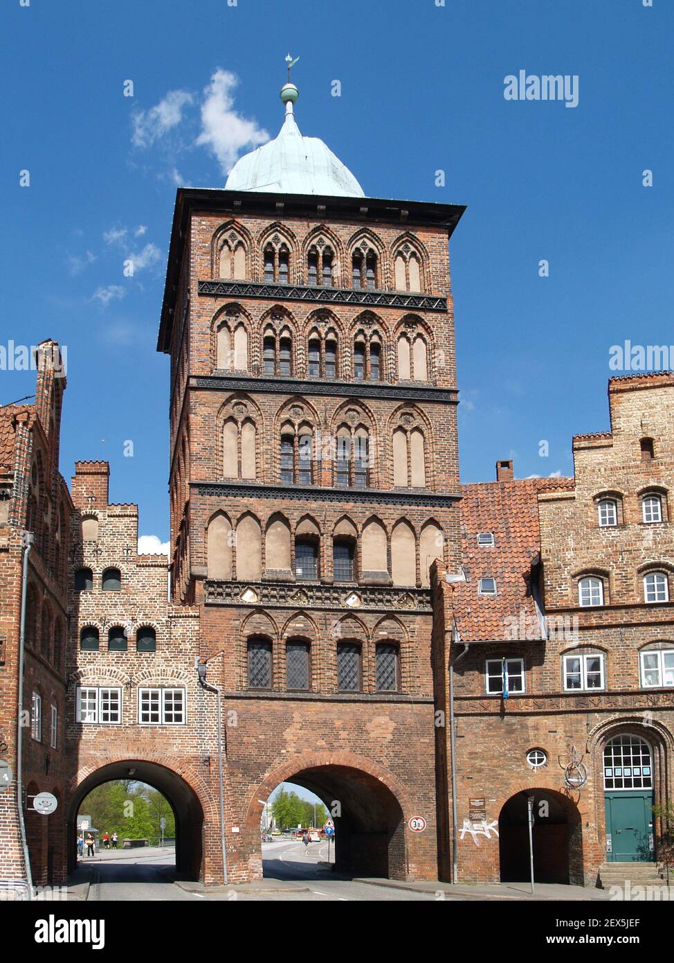Castle Gate in Luebeck, Germany Stock Photo - Alamy