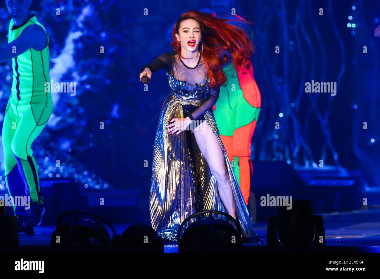Jolin 2015 Play world tour in Taipei, Taiwan, China on 23 May 2015 ...