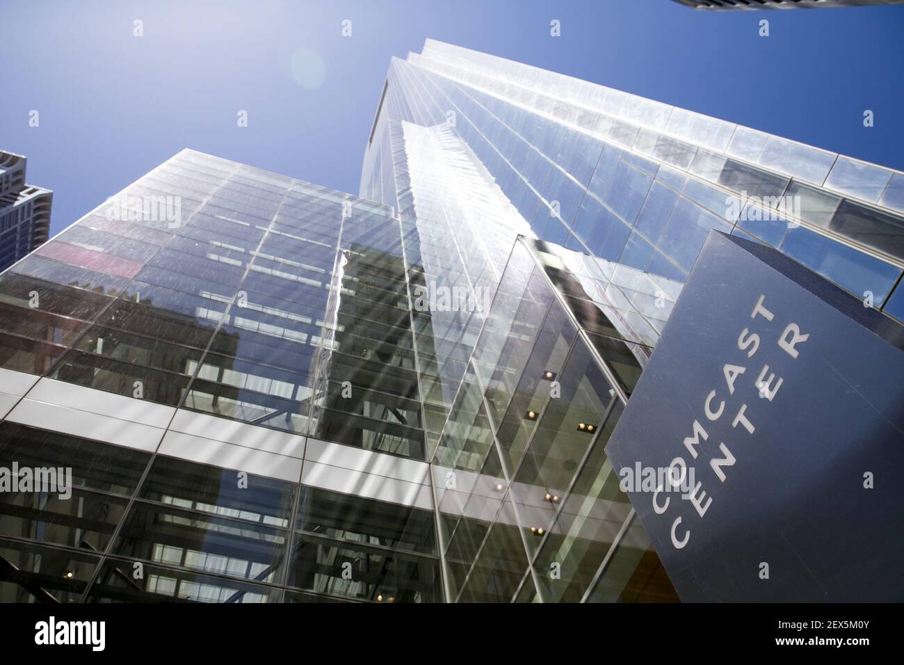 The headquarters of the Comcast Corporation in downtown Philadelphia ...