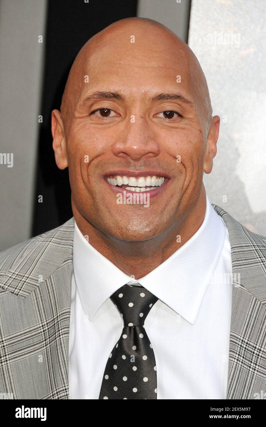 26 May 2015 - Hollywood, California - Dwayne Johnson. "San Andreas" Los ...