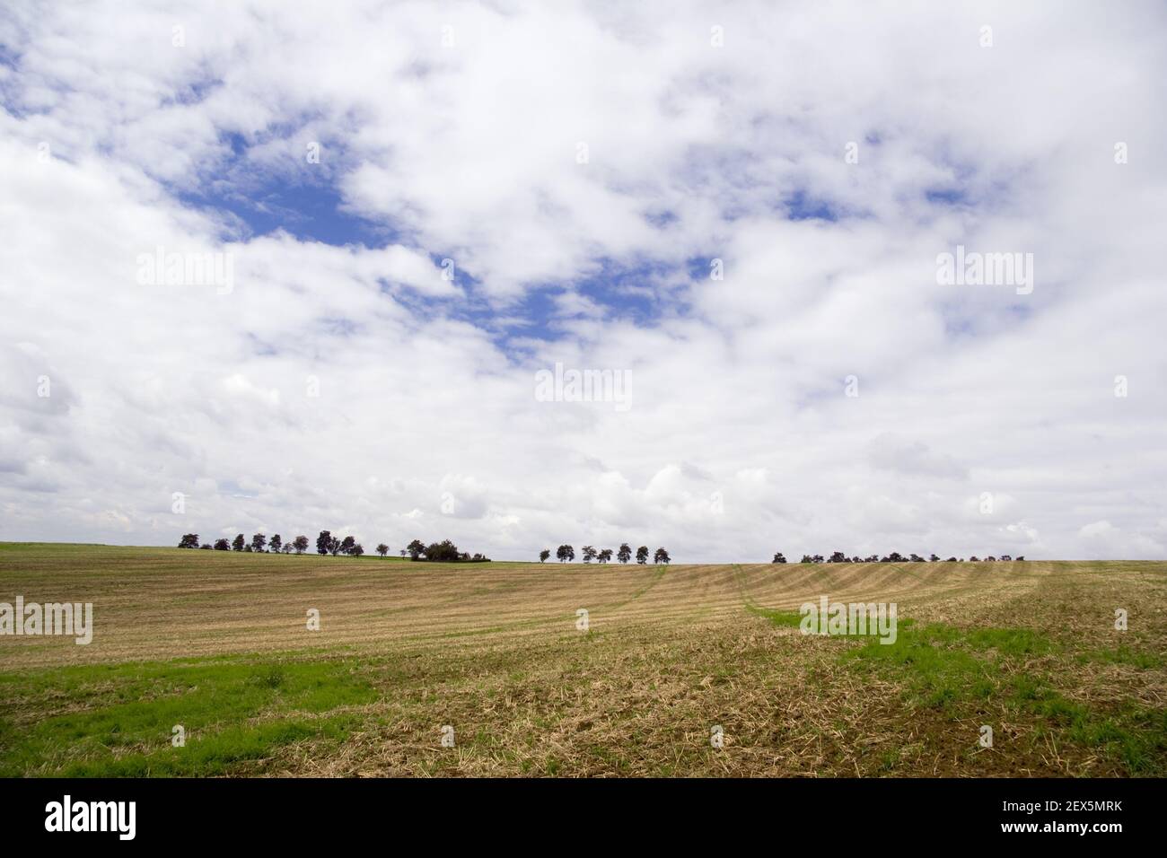 Rain clouds over fields hi-res stock photography and images - Alamy