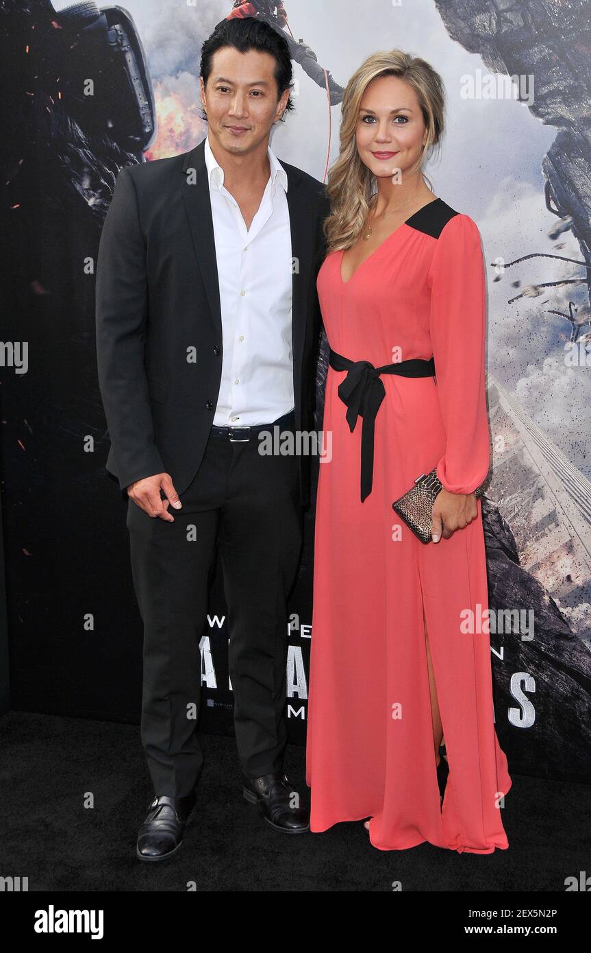(L-R) Will Yun Lee and Jennifer Birmingham Lee arrives at the "San ...