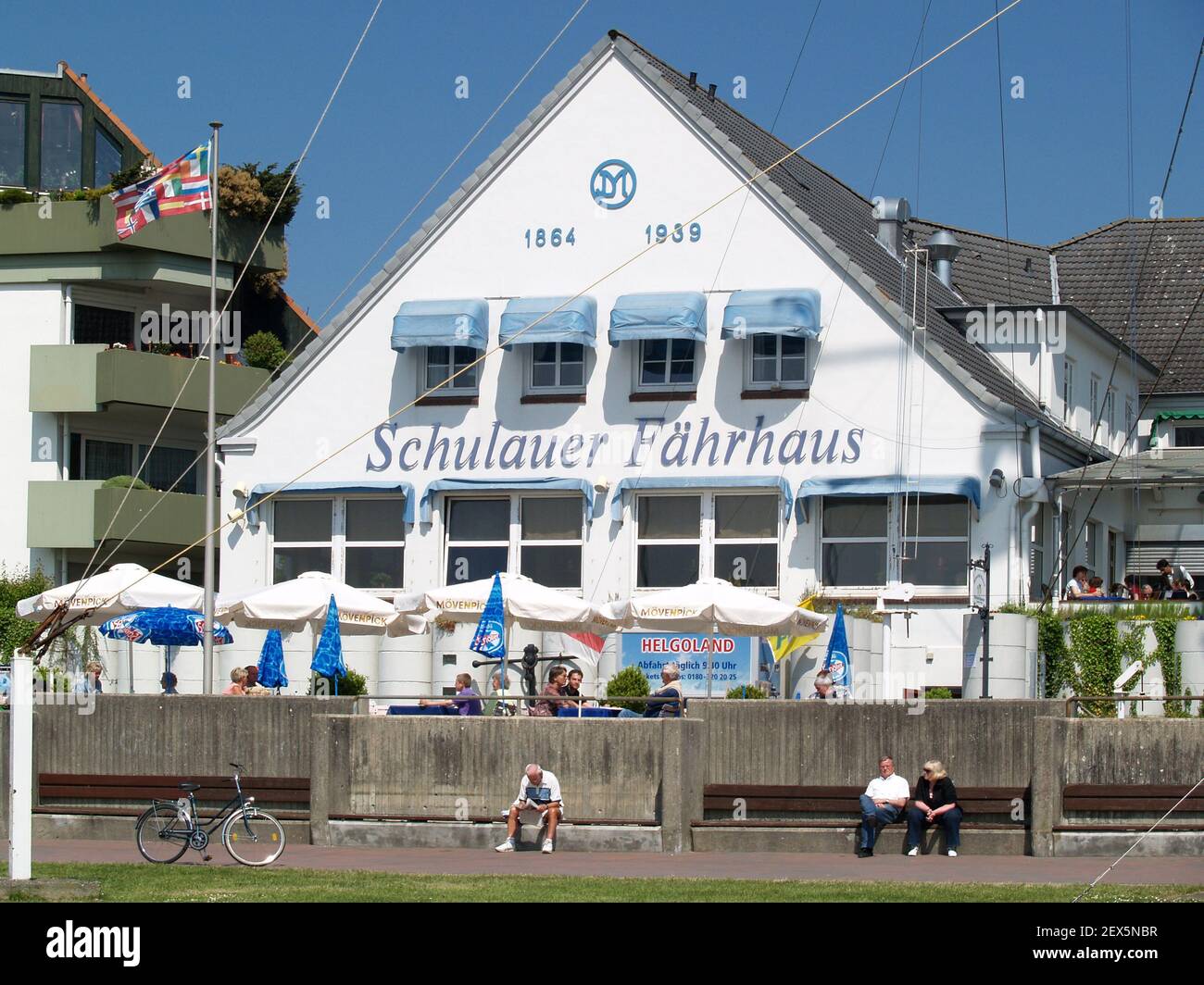 Ferry Station Schulau in Wedel, Germany Stock Photo - Alamy