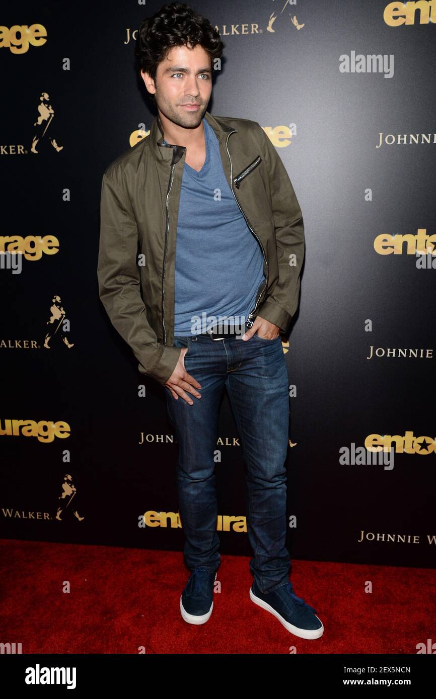 Actor Adrian Grenier attends the "Entourage" New York special screening ...