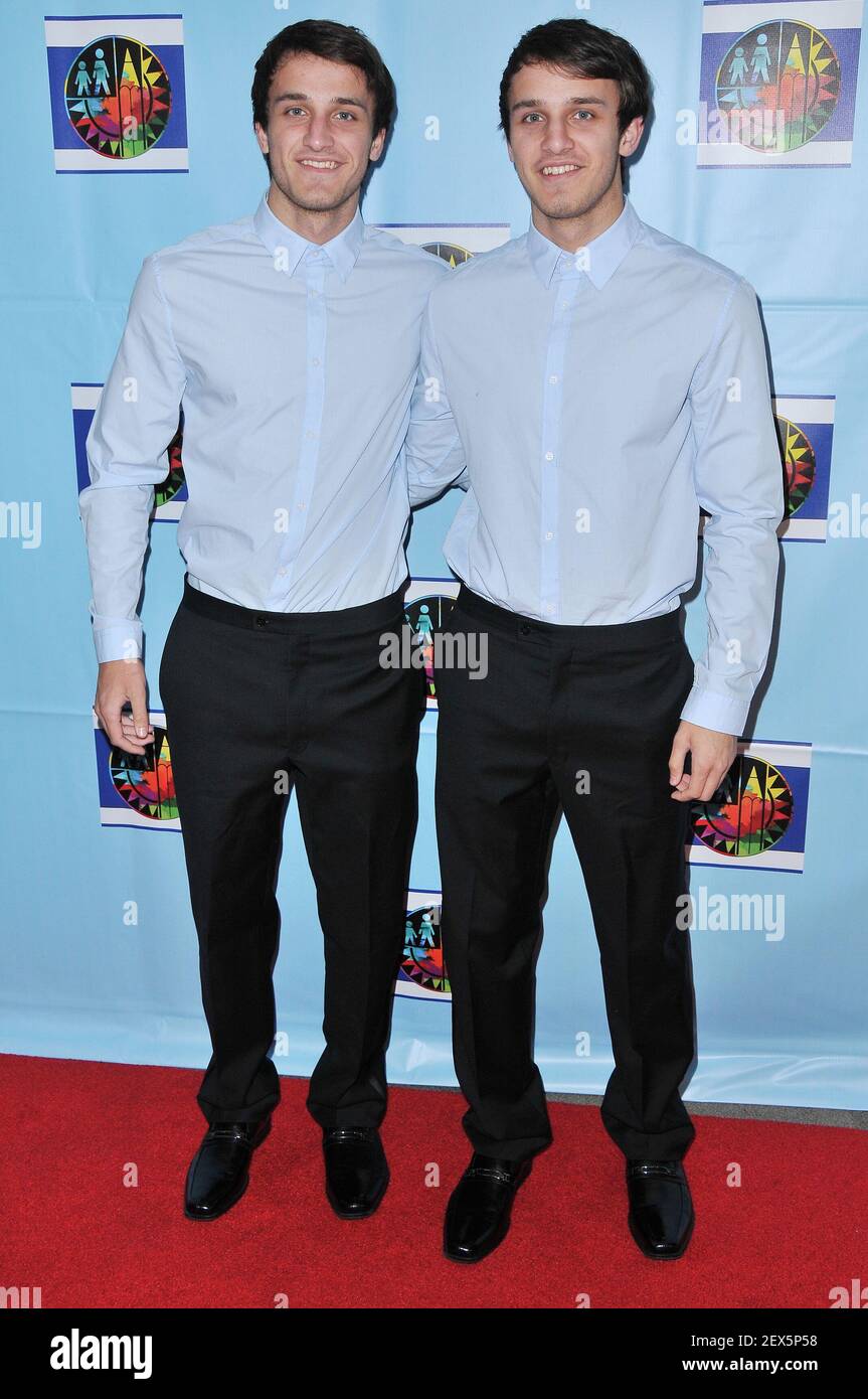 (L-R) Carl Wolfenden and Kelvin Wolfenden arrives at the Let's ...