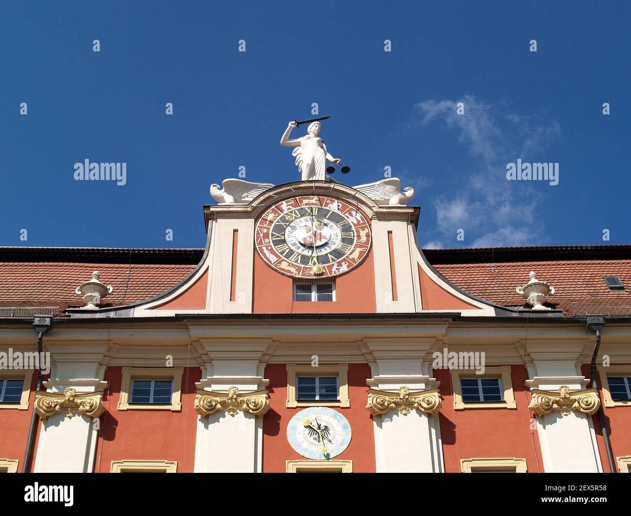 Town Hall of Bad Windsheim, Germany Stock Photo - Alamy