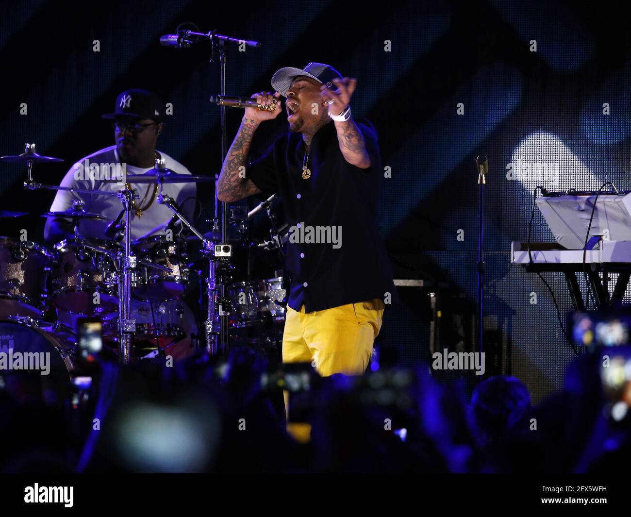 30 May 2015 - Las Vegas, Nevada - Chris Brown. iHeartRadio Summer Pool ...
