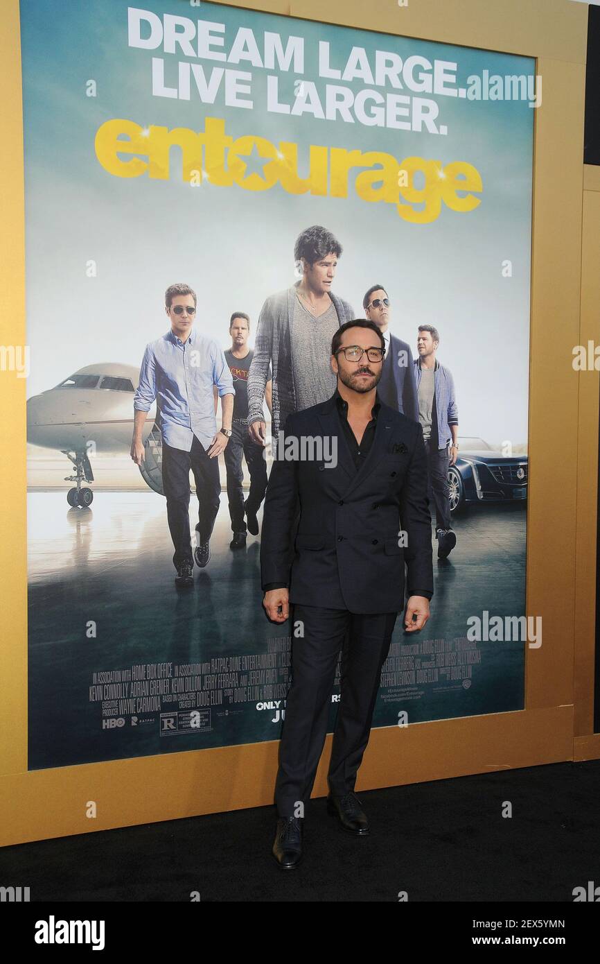 1 June 2015 - Westwood, California - Jeremy Piven. "Entourage" Los ...