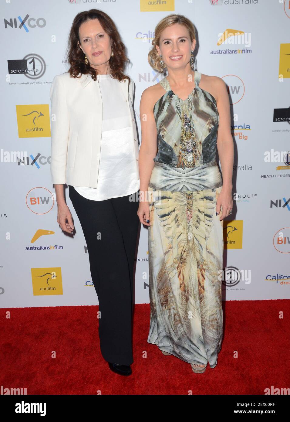 01 June 2015 - West Hollywood, California - Sally Ledger, Kate Ledger ...