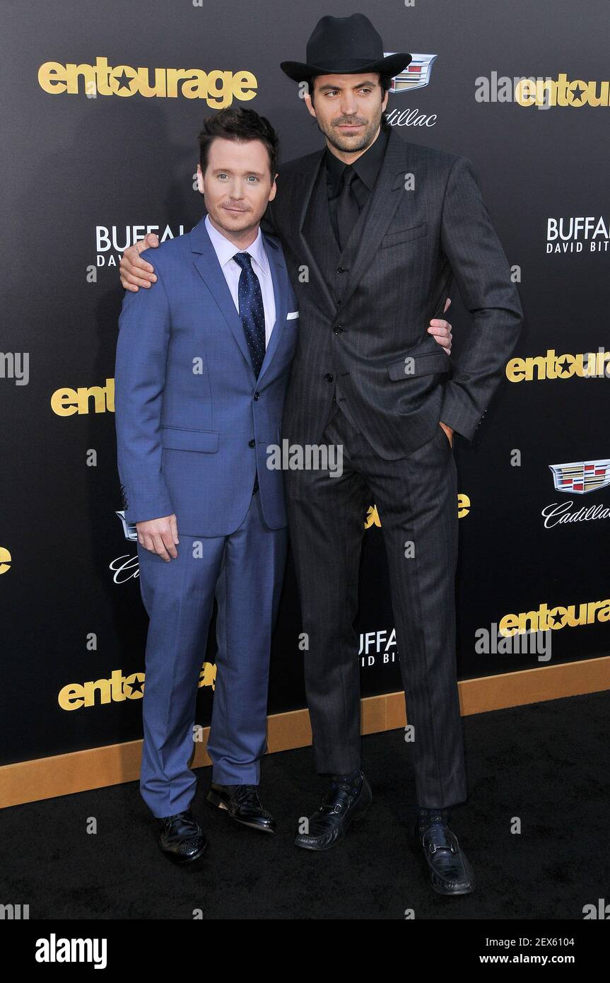 (L-R) Kevin Connolly and Rhys Coiro arrives at the "Entourage" Los ...