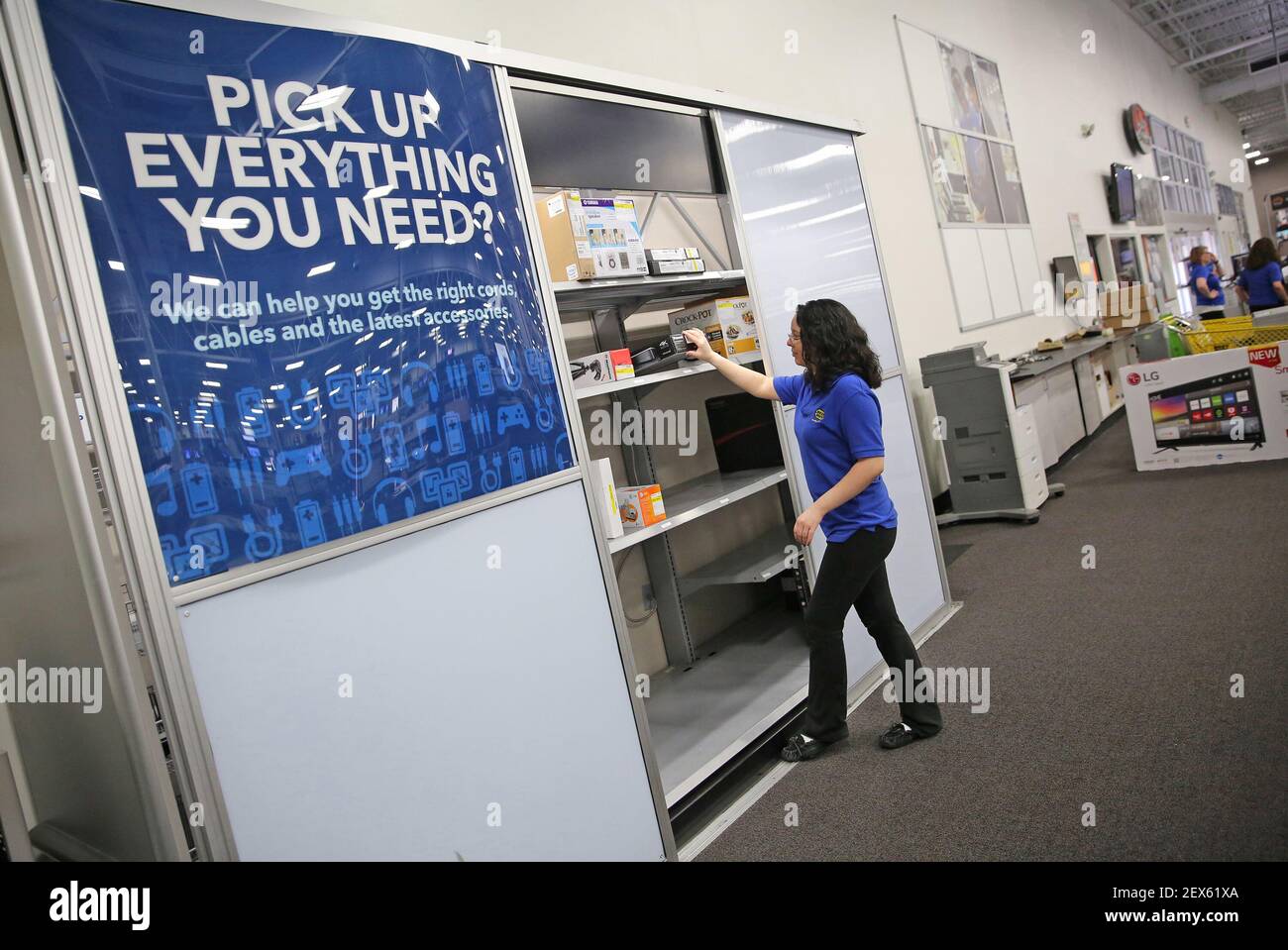 Best Buy Employee Helping Customer