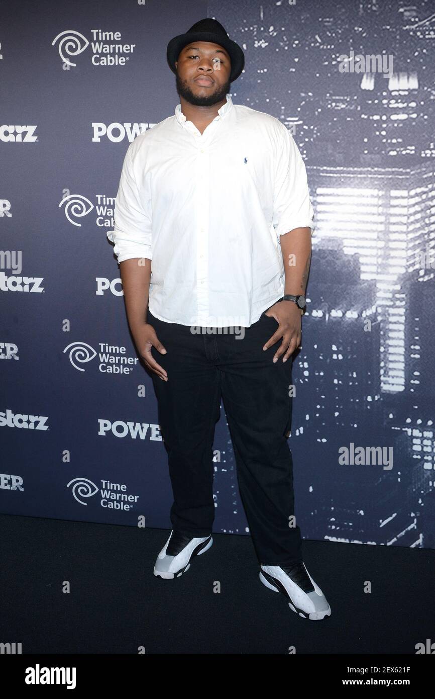 Professional Football player T.J. Barnes attends the 'Power' season two ...