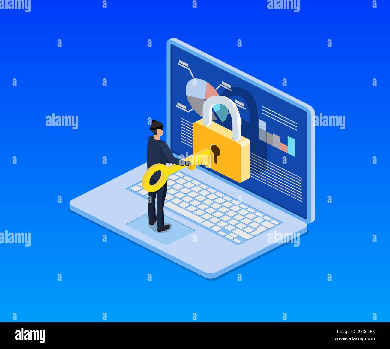 Internet security concept anonymous Stock Vector Images - Alamy