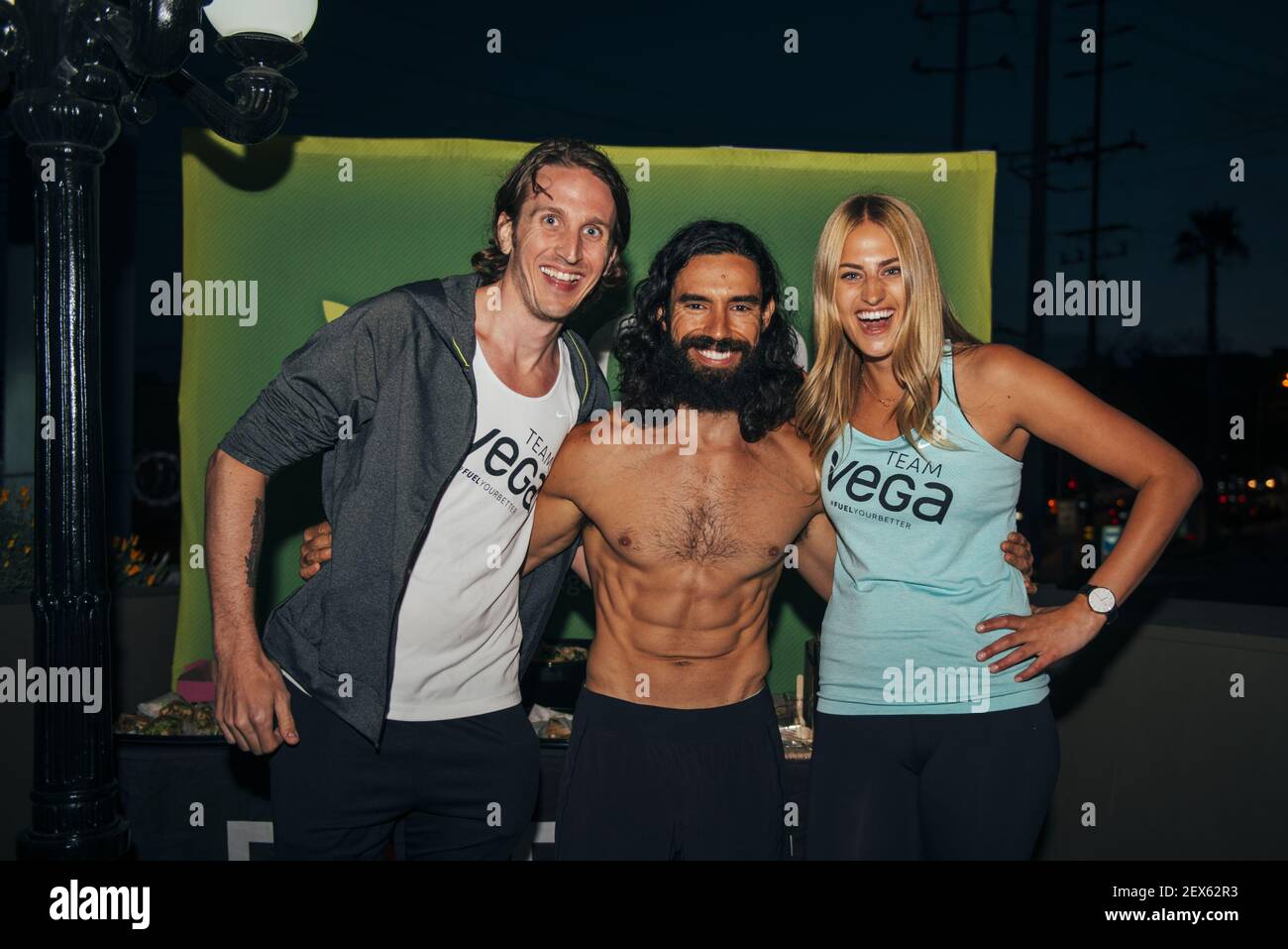 Trevor Ellestad, Ricardo Vargas, and Jaclyn Cummings at Vega Sport ...