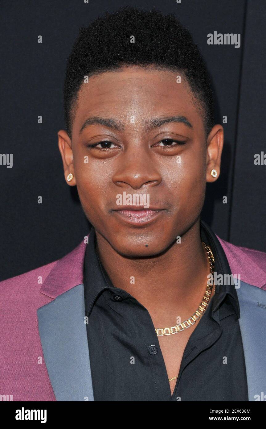 RJ Cyler arrives at the "Me And Earl And The Dying Girl" Los Angeles ...