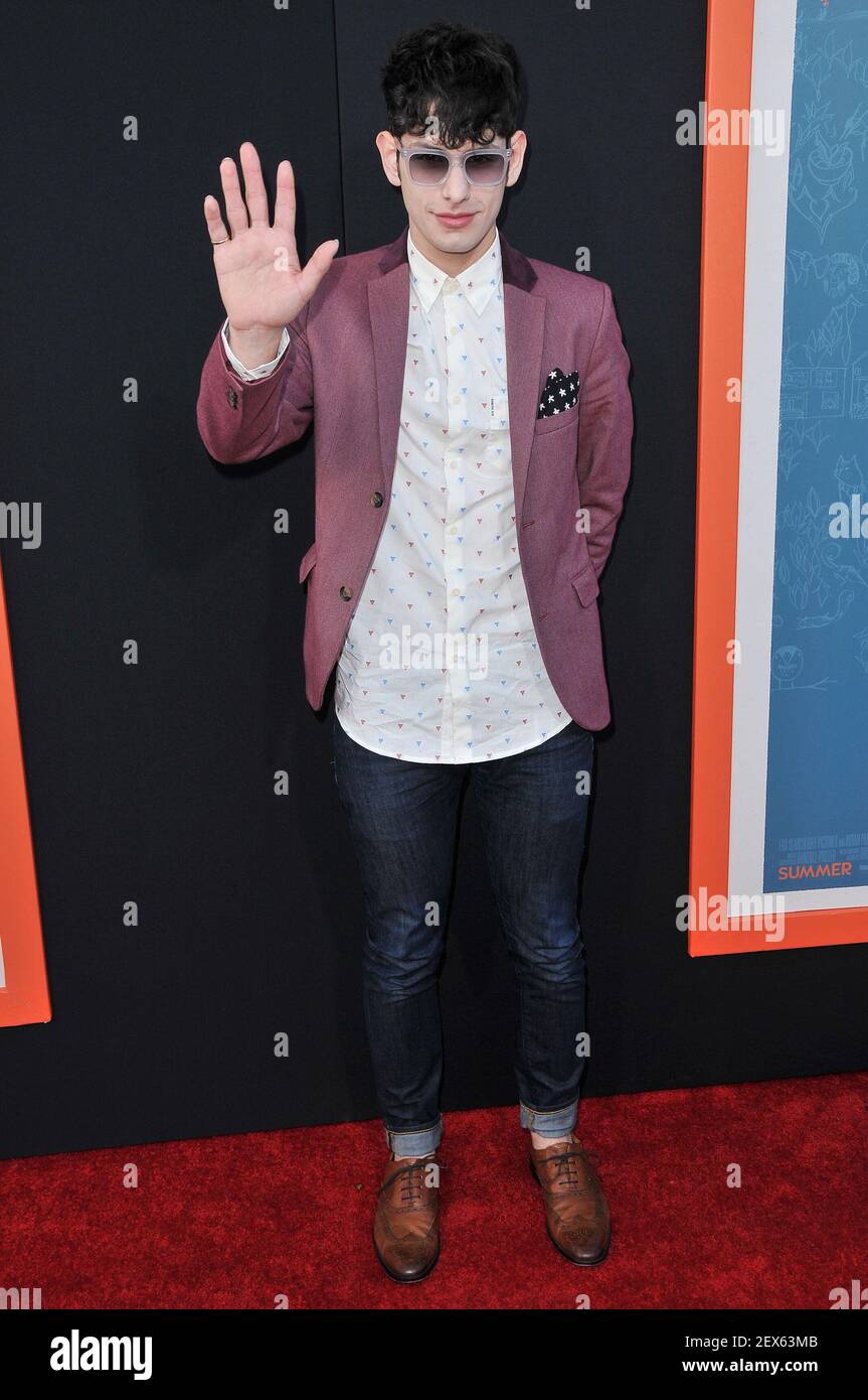 Matt Bennett arrives at the "Me And Earl And The Dying Girl" Los ...