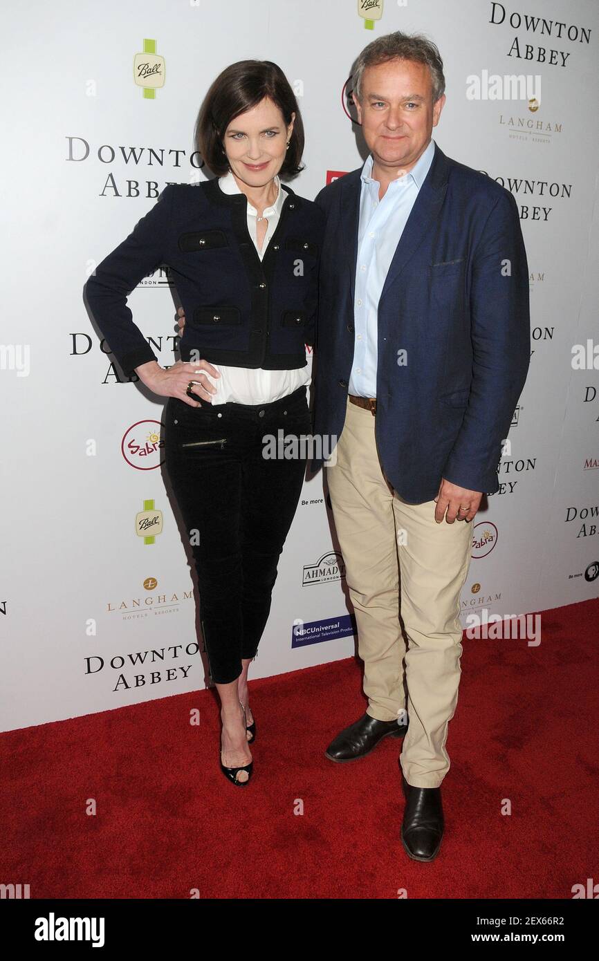 6 June 2015 - Beverly Hills, California - Elizabeth McGovern, Hugh ...