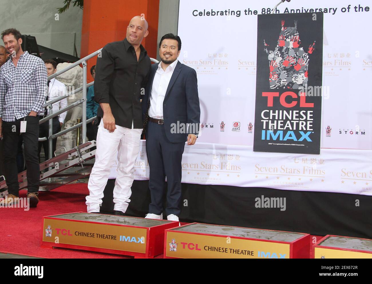 03 June 2015 - Hollywood, California - Vin Diesel, Justin Lin. TCL ...