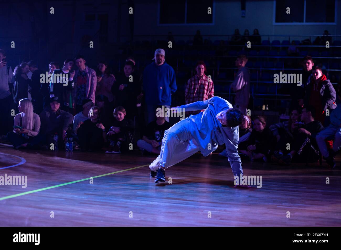 Dance Championship Street Style Challenge. Battles among pro dancers ...