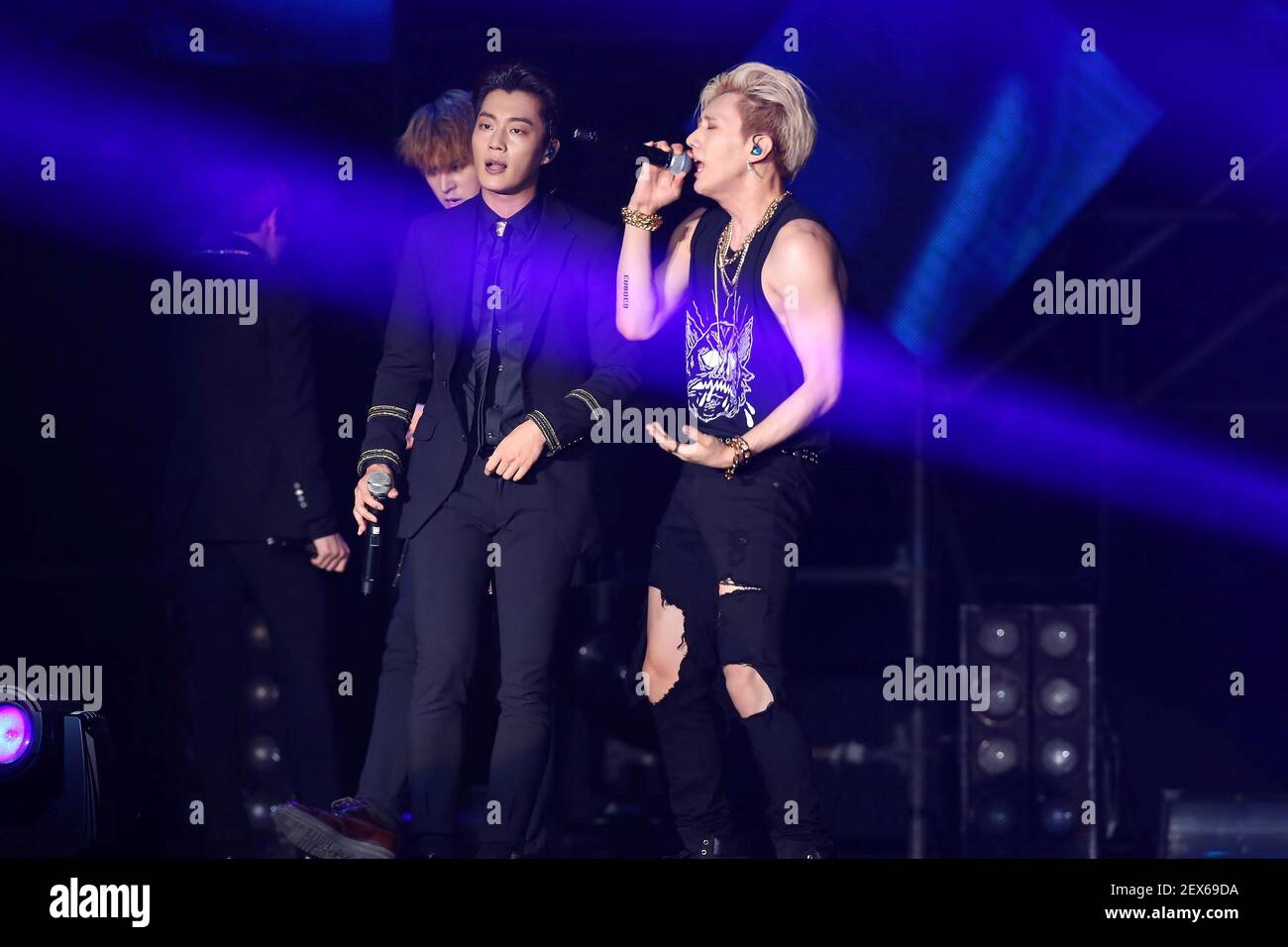 Korea idol group BEAST world tour concert in Taipei, Taiwan, China on ...