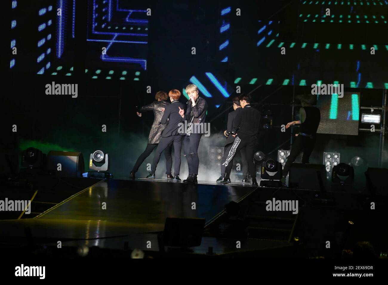 Korea idol group BEAST world tour concert in Taipei, Taiwan, China on ...