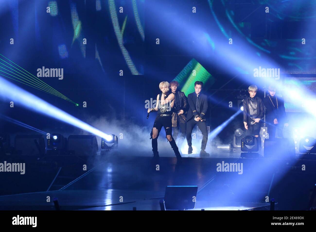 Korea idol group BEAST world tour concert in Taipei, Taiwan, China on ...