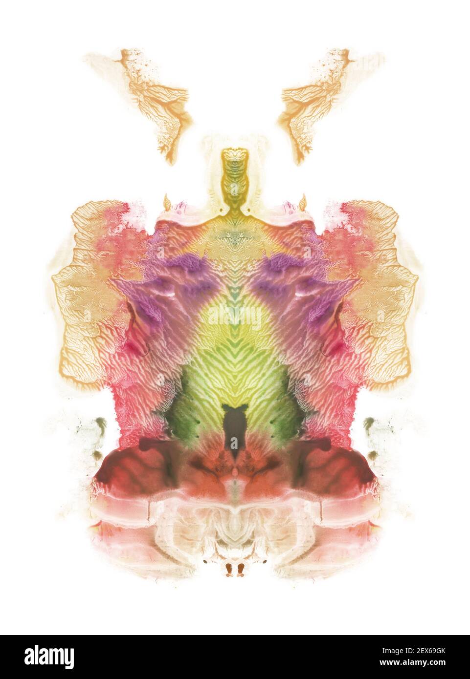 Ink blot test painting hi-res stock photography and images - Alamy