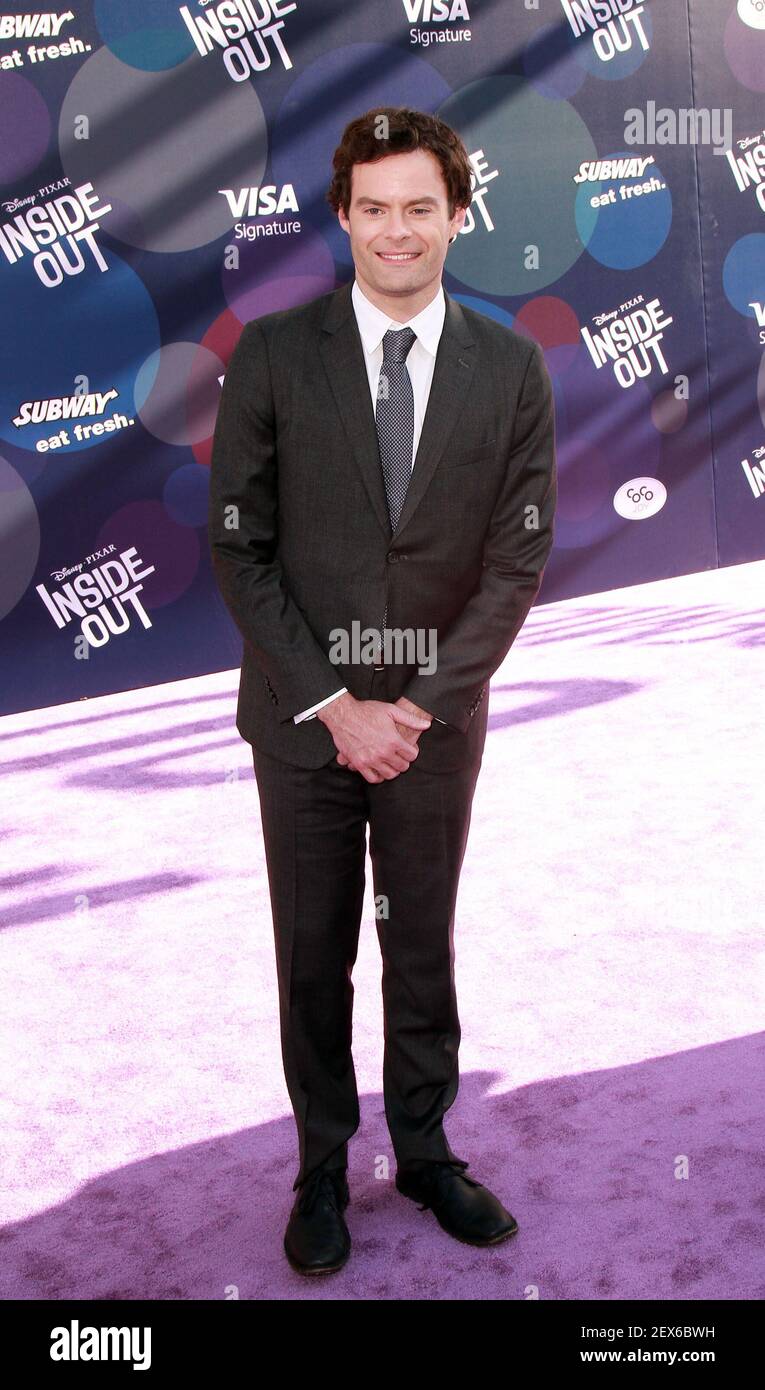 08 June 2015 - Hollywood, California - Bill Hader. Disney-Pixar's ...