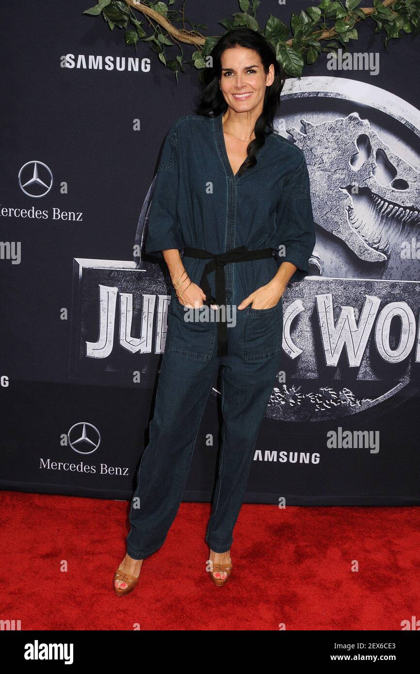 9 June 2015 - Hollywood, California - Angie Harmon. "Jurassic World ...