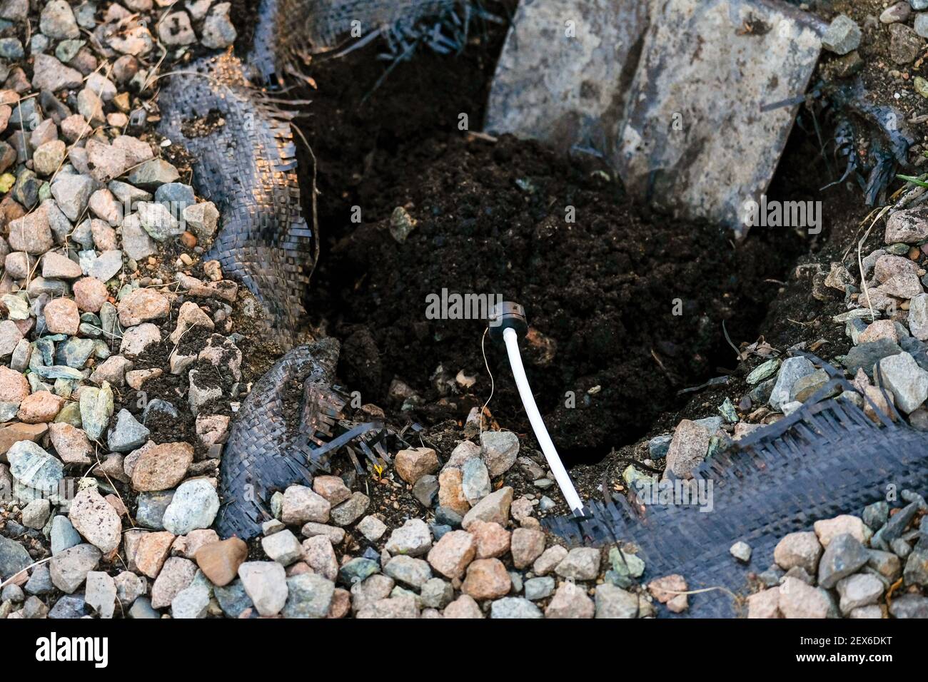Underground irrigation pipe hi-res stock photography and images - Alamy