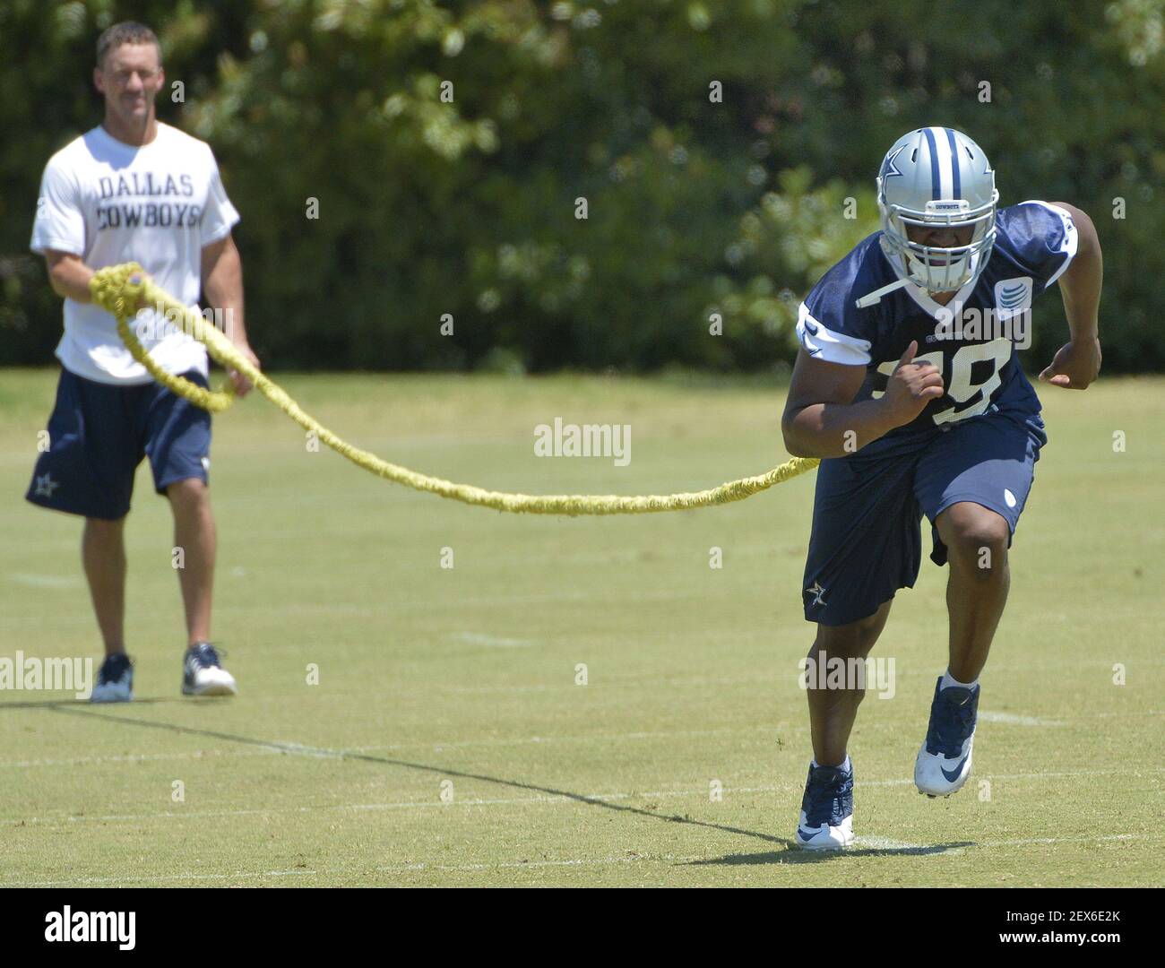 Dallas Cowboys defensive end Kenneth Boatright (79) during OTA practice ...