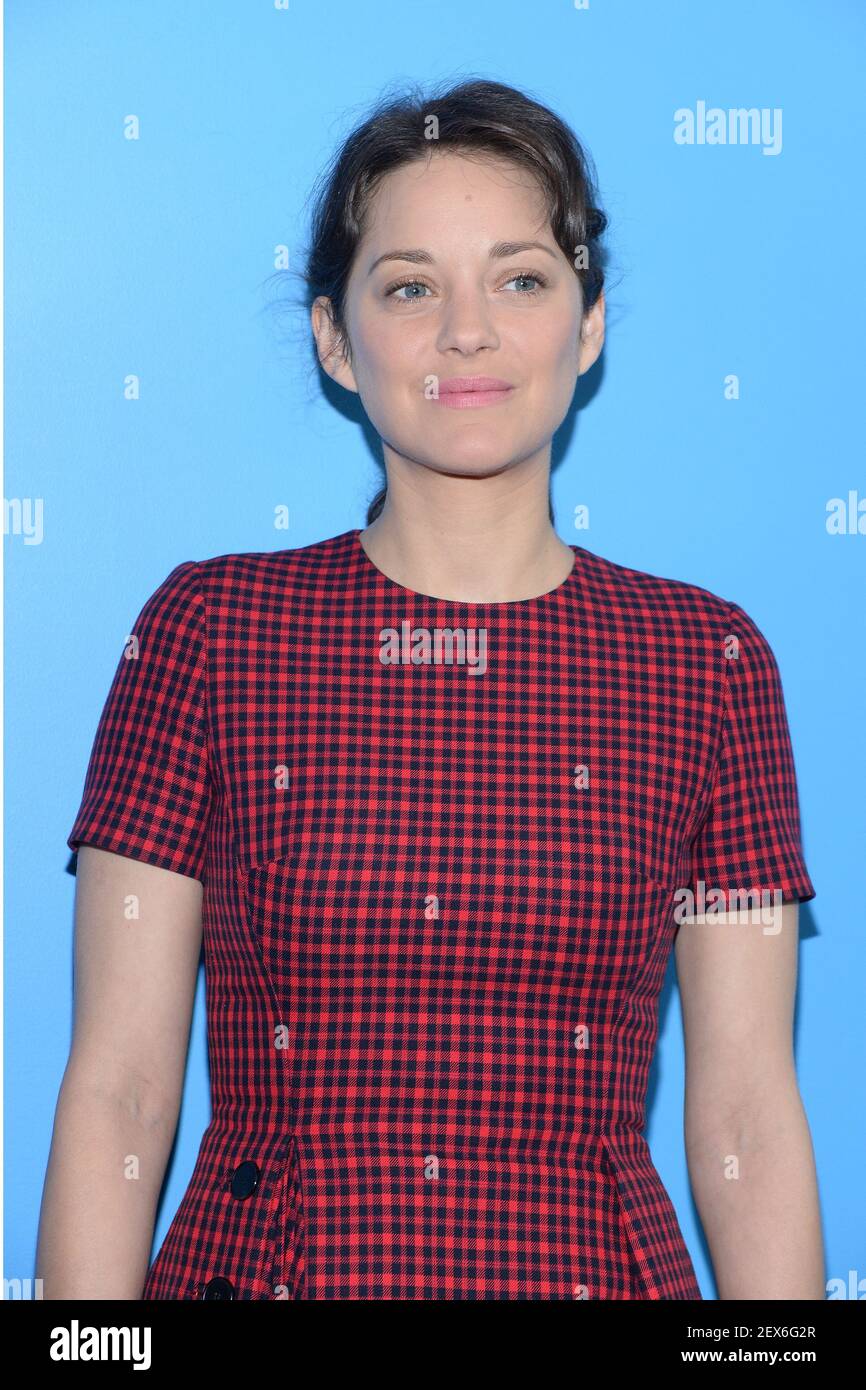 French actress Marion Cotillard attends the official launch of "ice ...